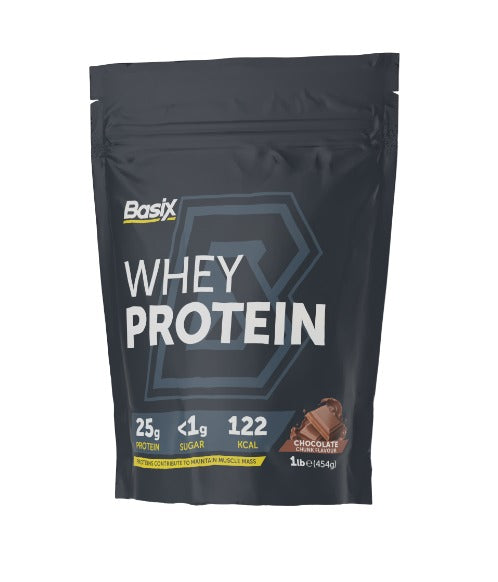 Basix Whey protein Chocolate Chunk 1 Lb | Kulud Pharmacy
