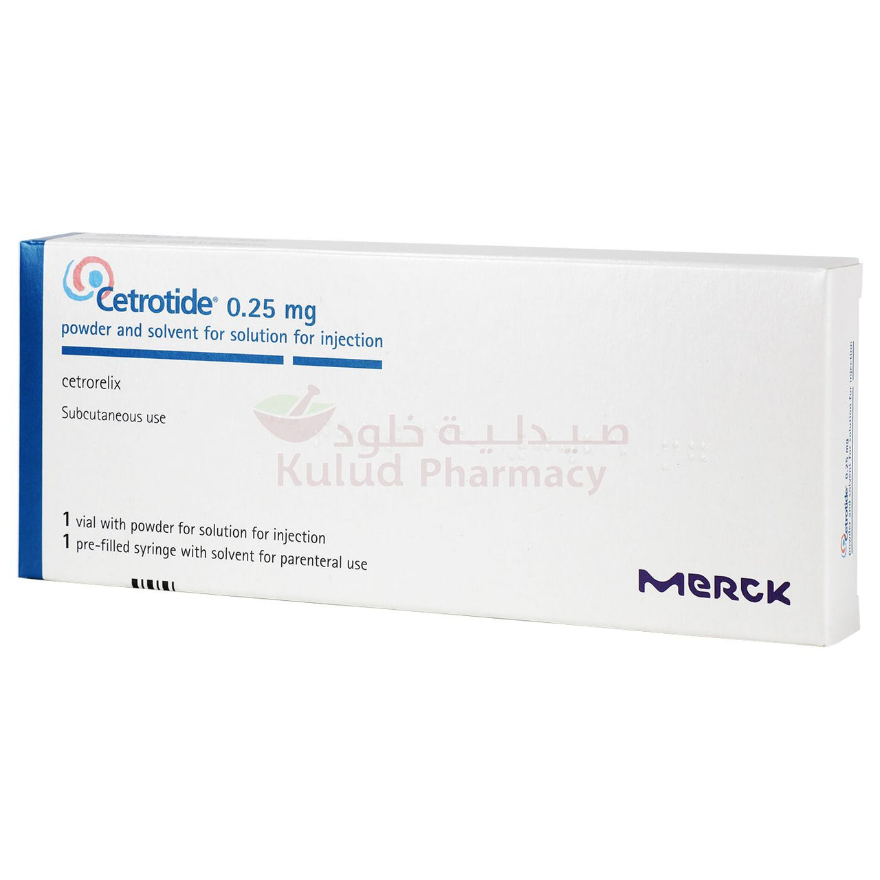 Cetrotide Pre-Filled Syringe 0.25 Mg 1 VL | Kulud Pharmacy