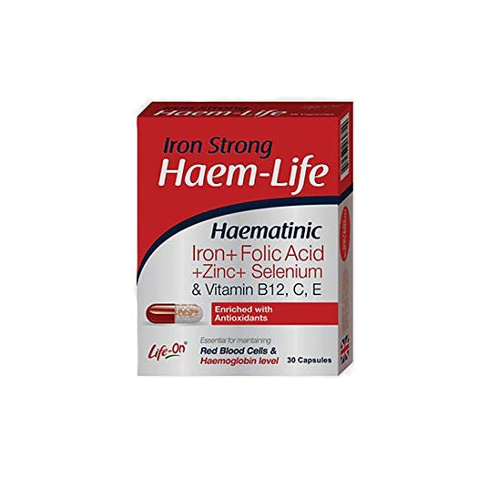Life On Haem Life Hard Capsule 30 PC | Kulud Pharmacy