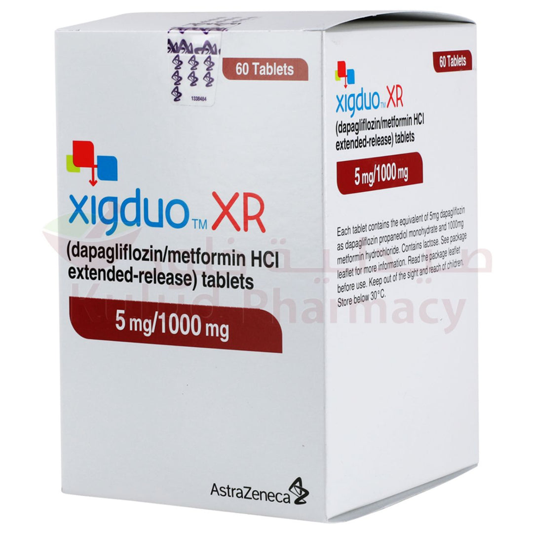 Xigduo Xr Tablet 5/1000 Mg 60 PC | Kulud Pharmacy