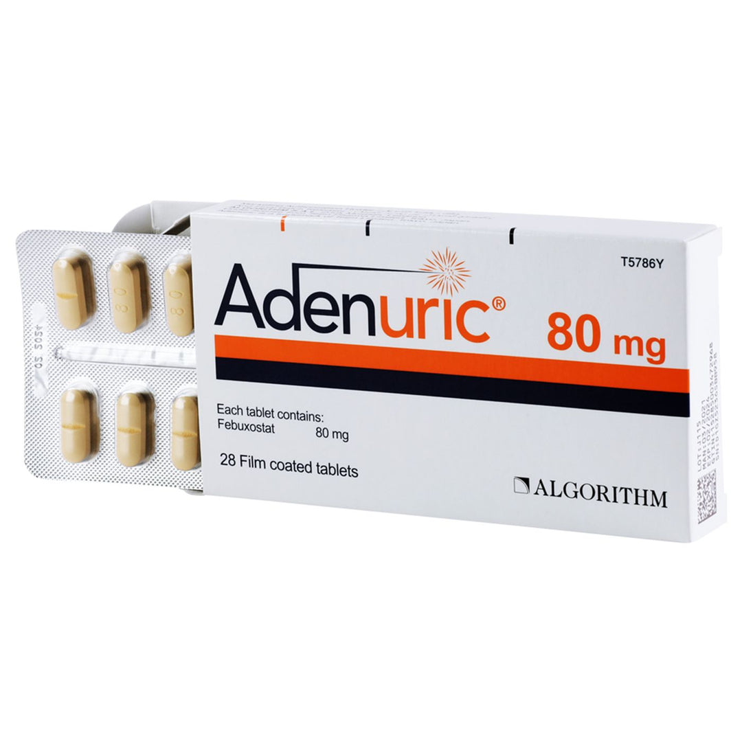 Adenuric Tablet 80 Mg 28 PC | Kulud Pharmacy
