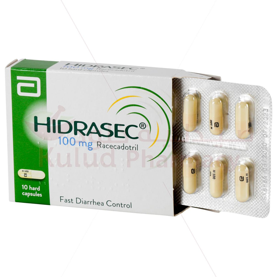Hidrasec Soft Gelattin Capsule 100 Mg 10 PC | Kulud Pharmacy