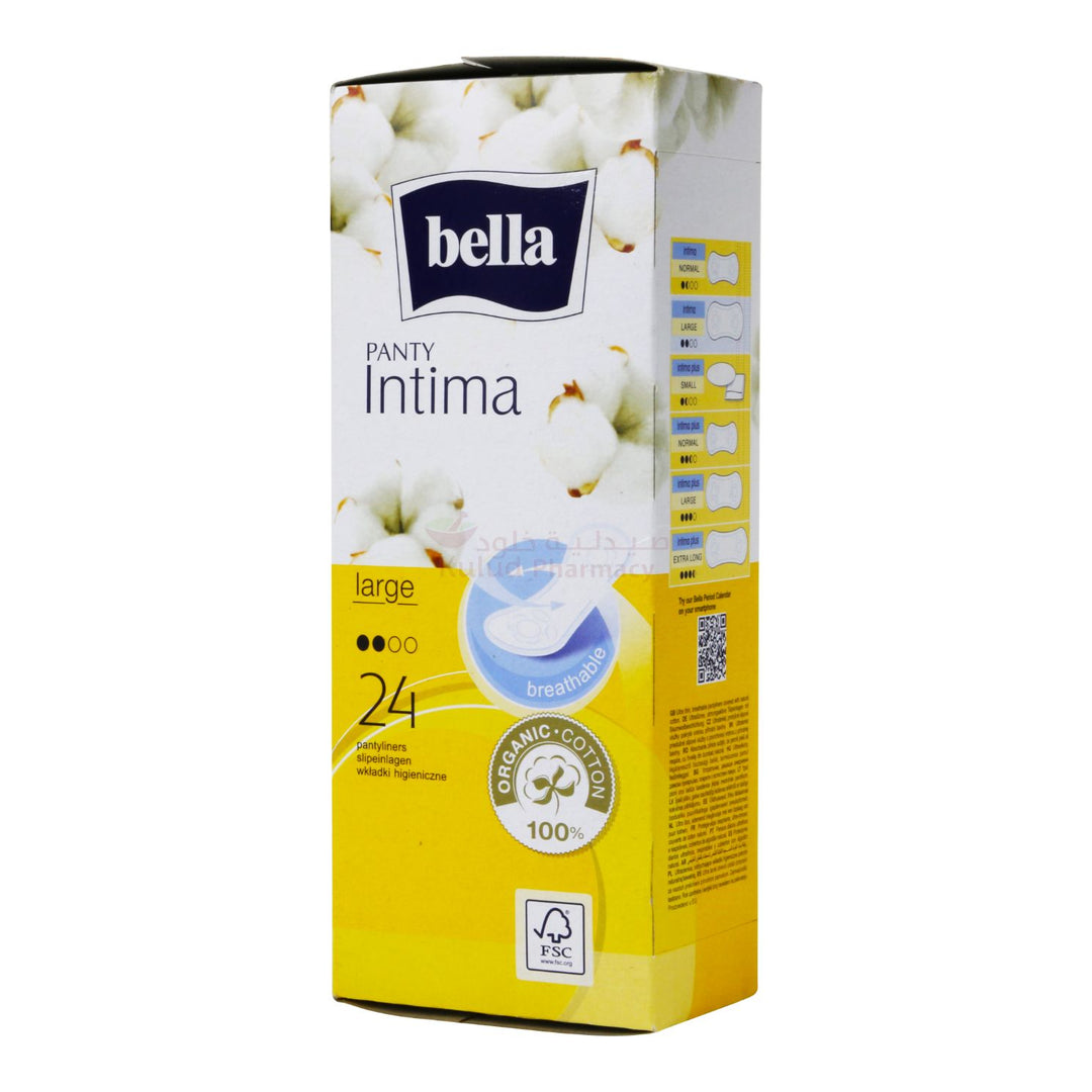 Bella Pantyliners Intima Large Sanitary Pads 24 PC | Kulud Pharmacy