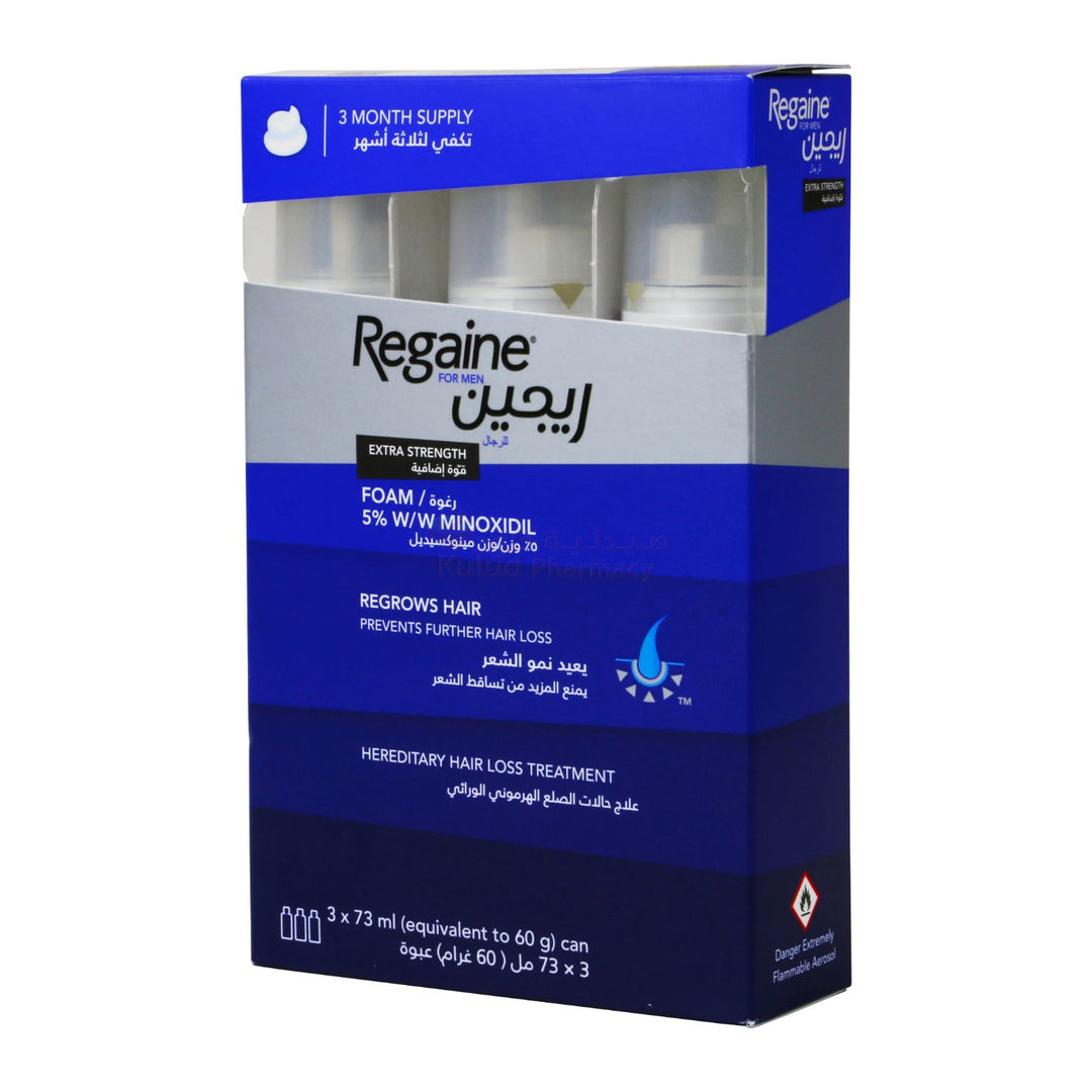 Regaine Foam 5 % 3 BT – Kulud Pharmacy
