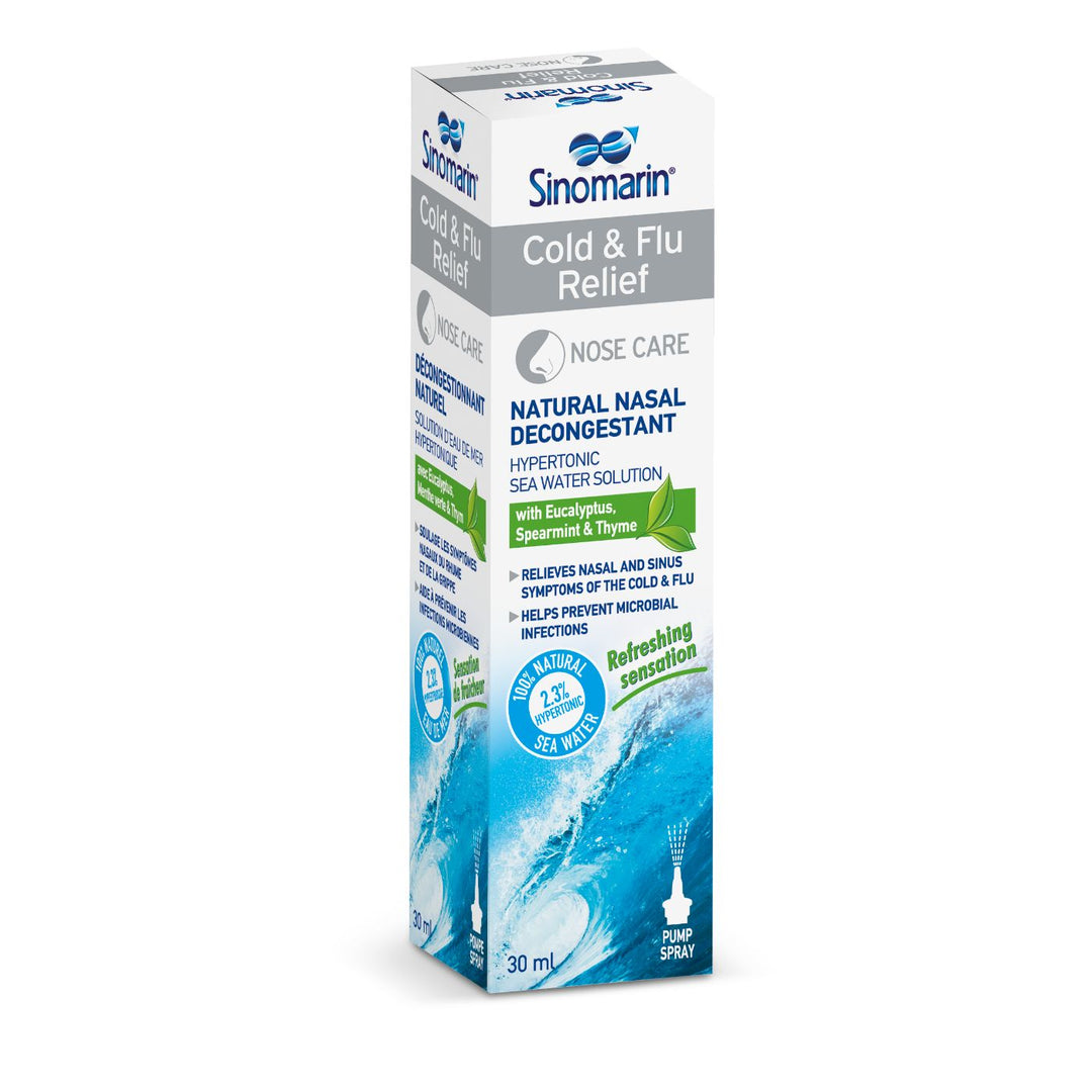 Sinomarin Cold And Flu Relief Nasal Spray 30 ML | Kulud Pharmacy