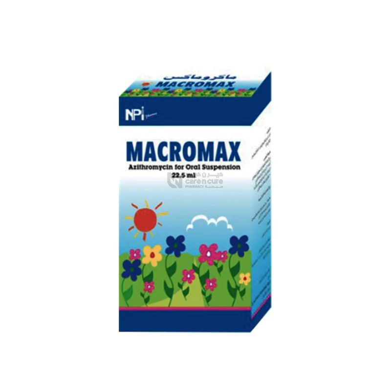 Macromax Powder For Oral Suspension 40 Mg 22.5 ML | Kulud Pharmacy