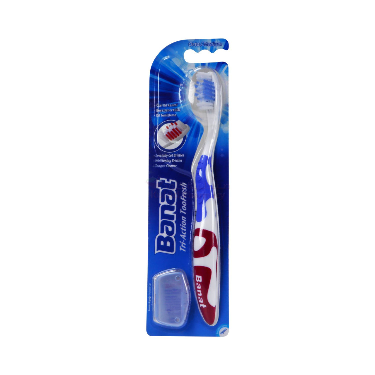 Banat Tri Action Too Fresh Toothbrush 1 PC | Kulud Pharmacy