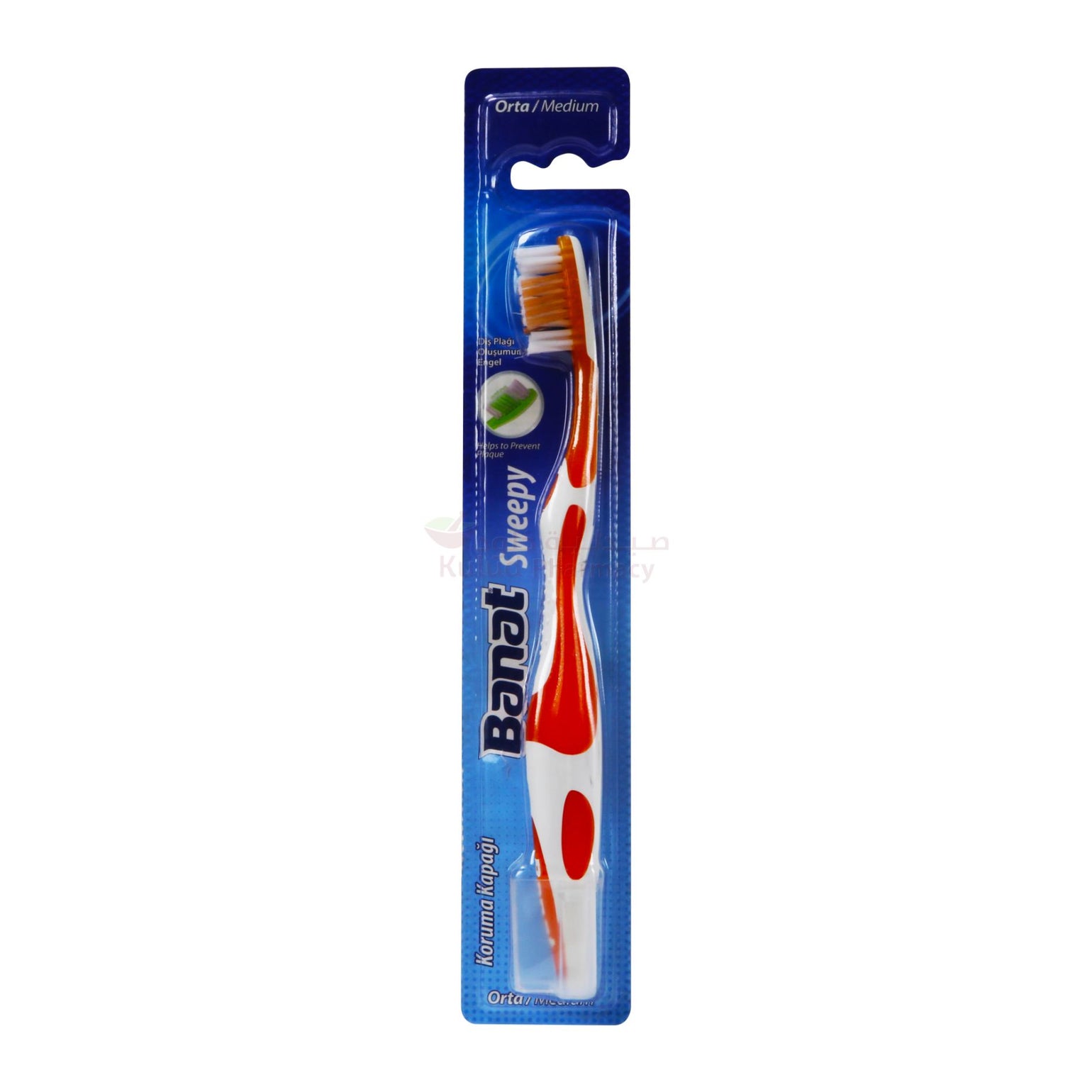 Banat Sweepy Medium Toothbrush 1 PC – Kulud Pharmacy