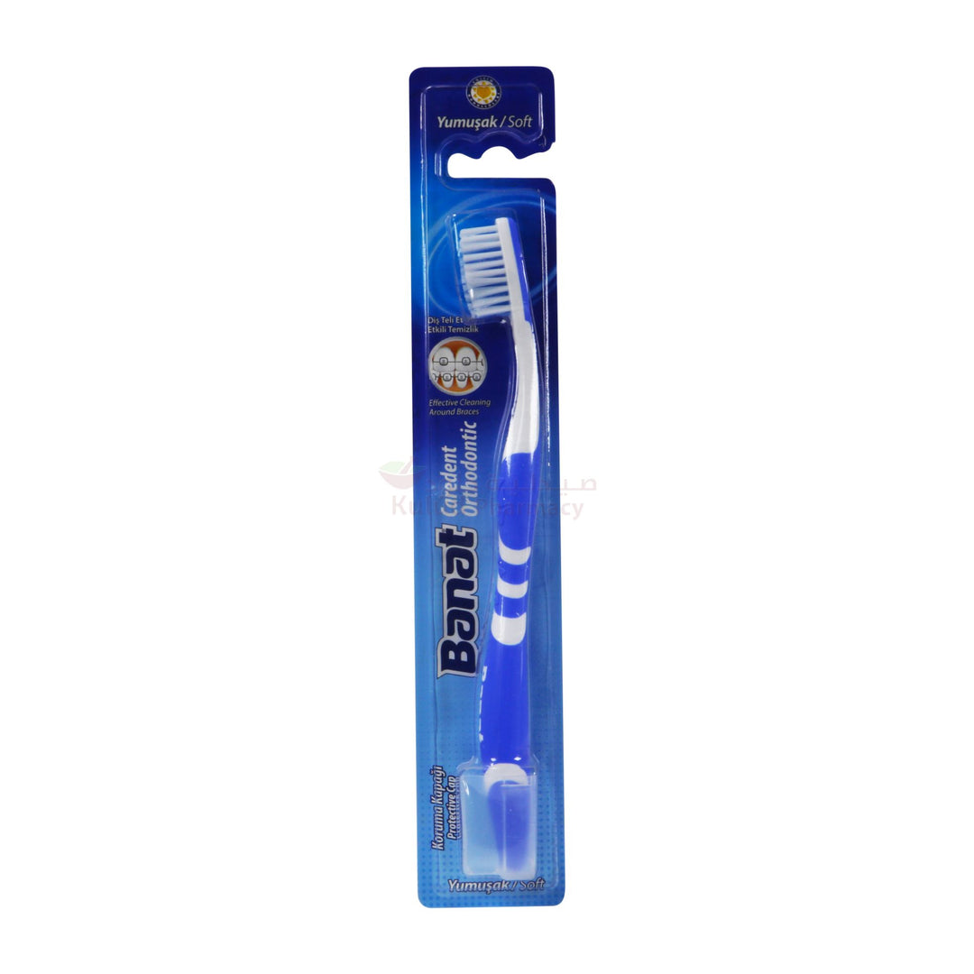 Banat Caredent Soft Toothbrush 1 PC | Kulud Pharmacy