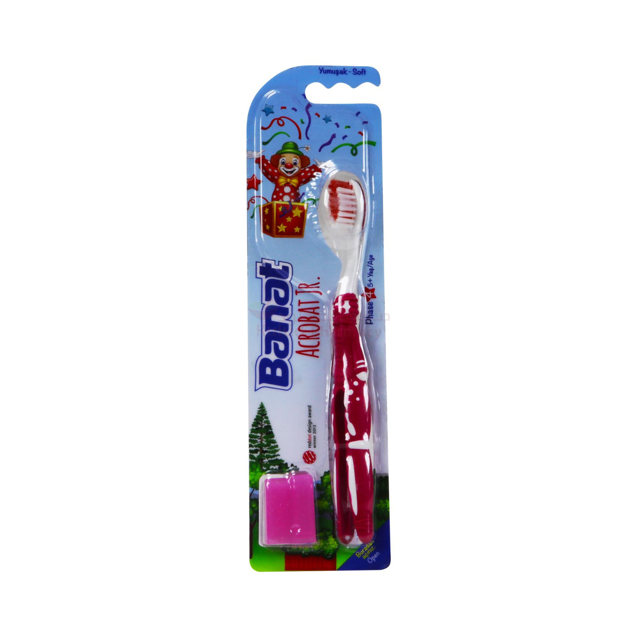 Banat Acrobat Junior Soft Toothbrush 1 PC – Kulud Pharmacy