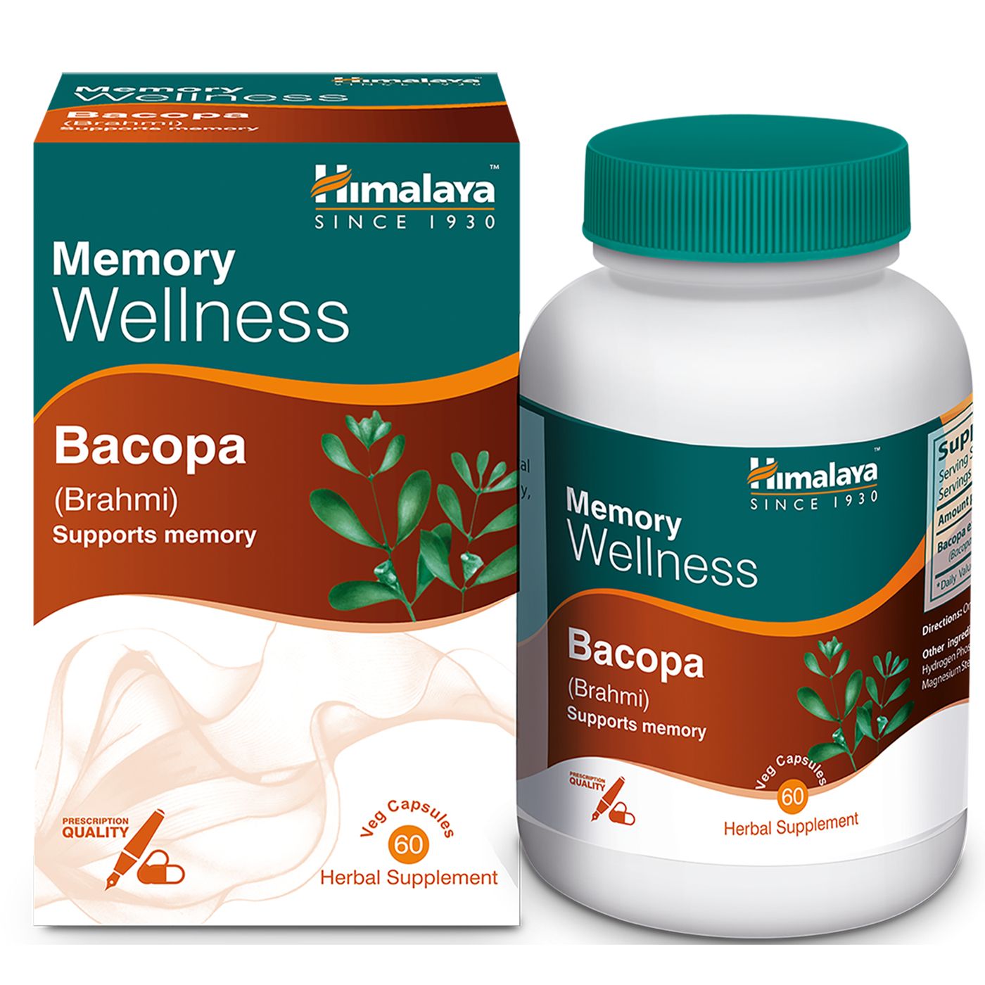Himalaya Bacopa Capsule 250Mg 60 PC | Kulud Pharmacy