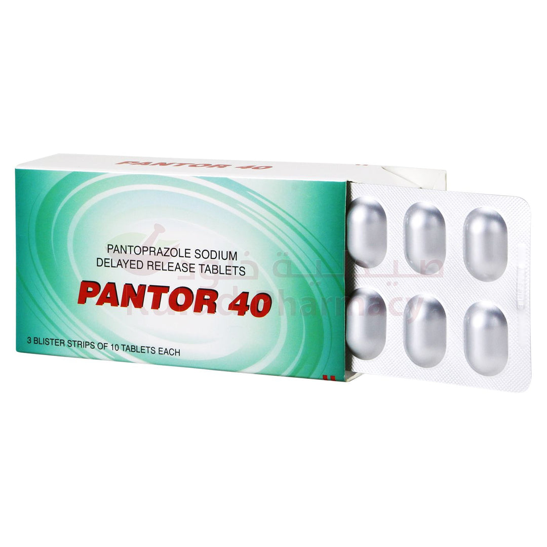 Pantor Prolonged-Release Tablet 40 Mg 30 PC | Kulud Pharmacy