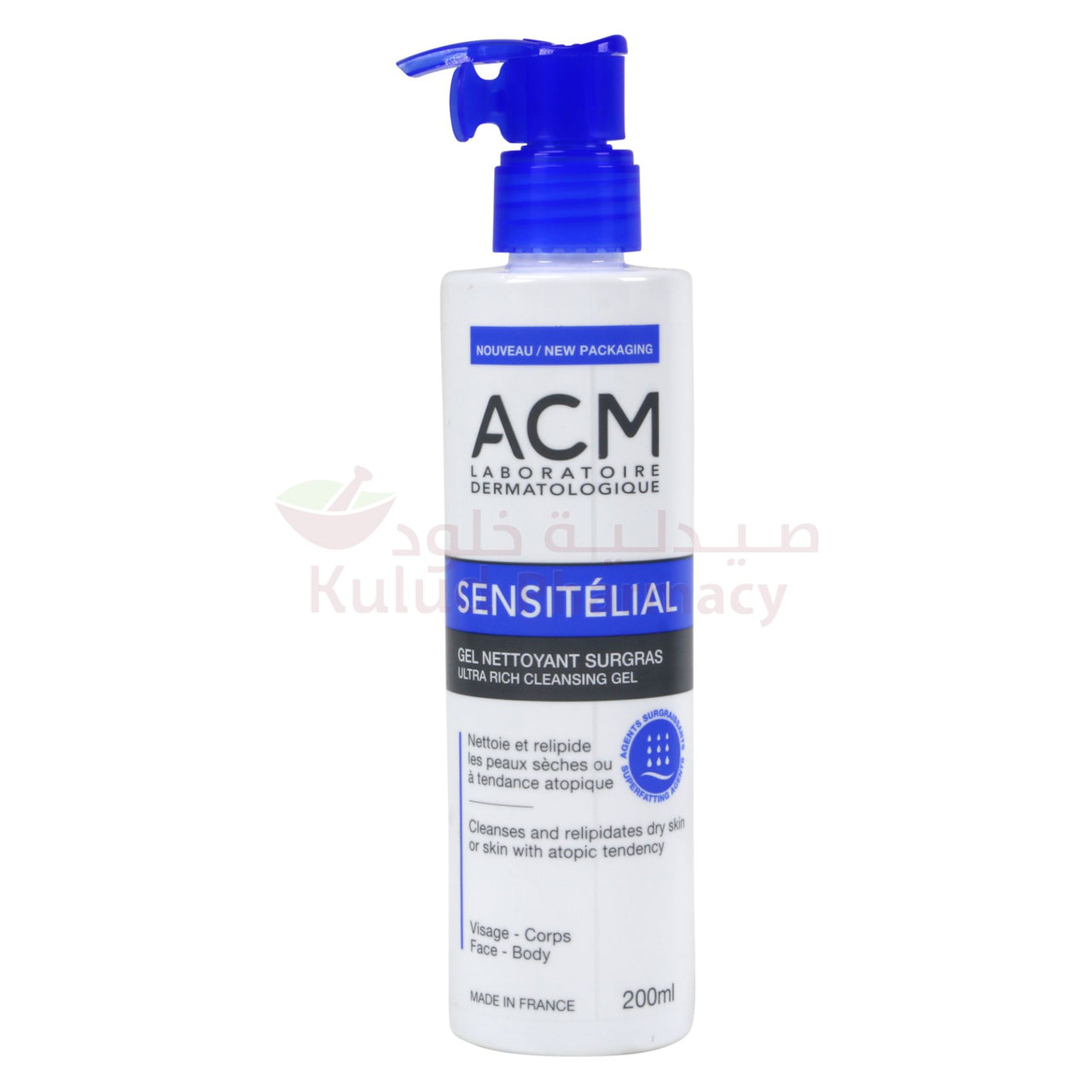 Acm Sensetilial Gel Nettoyant Ultra Rich Cleansing Gel 200 ML | Kulud ...