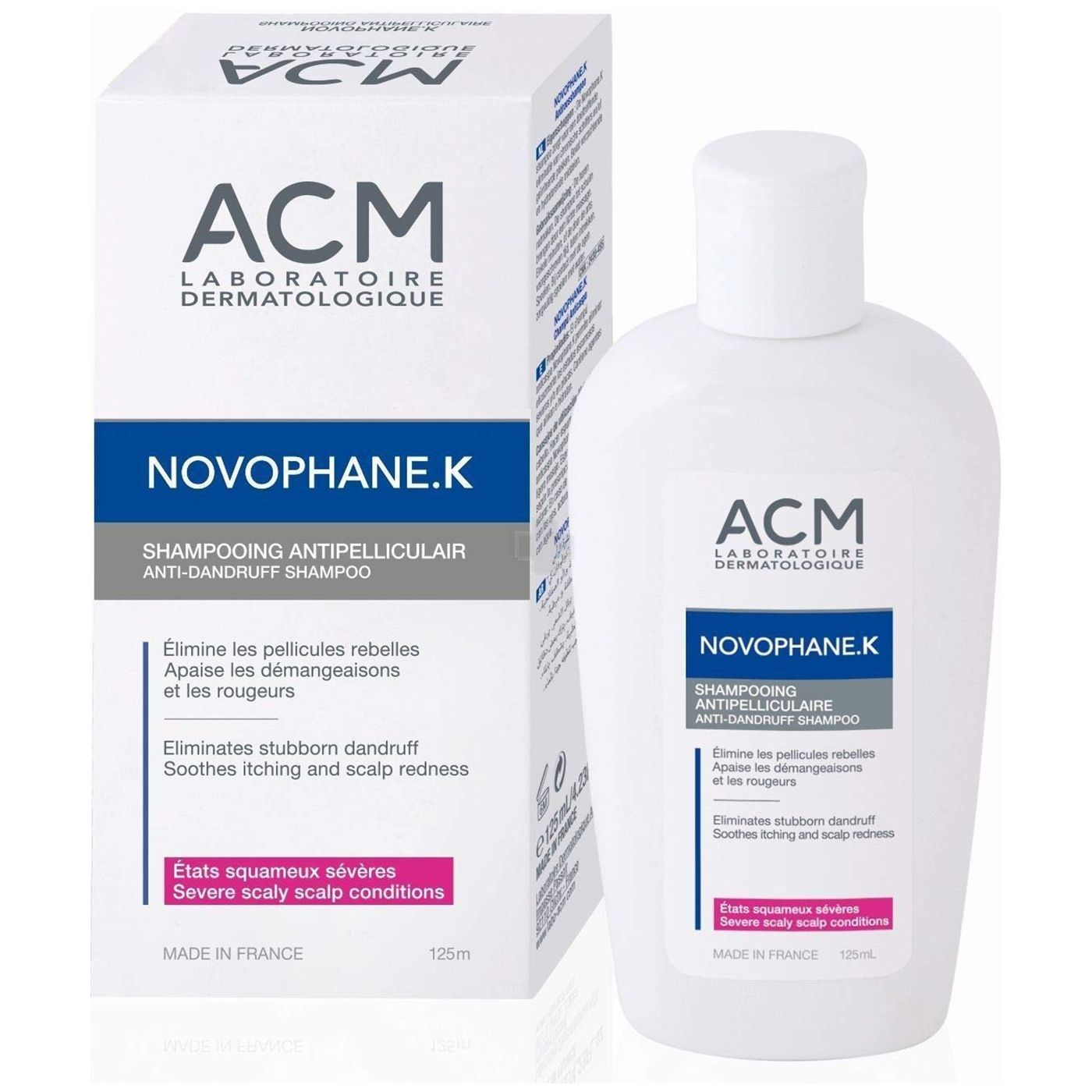 Acm Novophane.K Anti Dandruff Shampoo 125 ML | Kulud Pharmacy