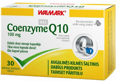 Walmark Coenzyme Q10 Forte Capsule 30 PC | Kulud Pharmacy