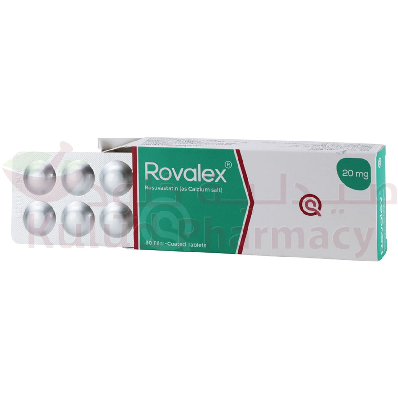 Rovalex Tablet 20 Mg 30 PC | Kulud Pharmacy