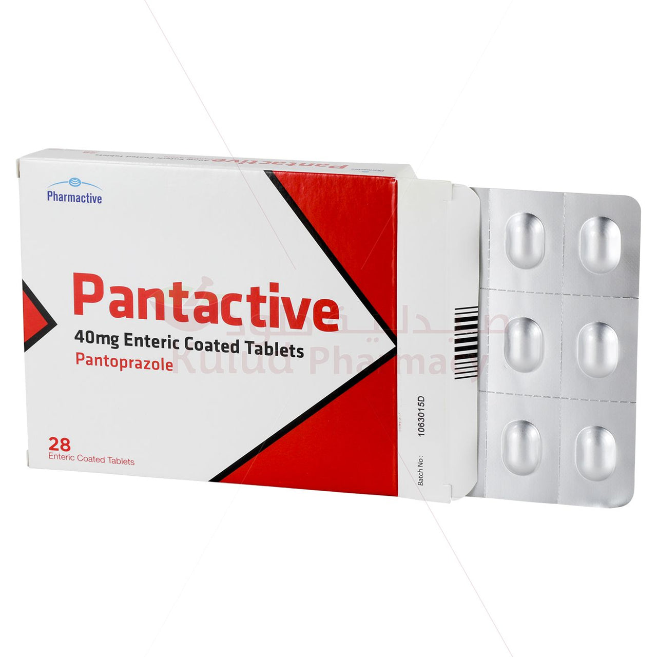 Pantactive Gastro-Resistant Tablet 40 Mg 28 PC | Kulud Pharmacy