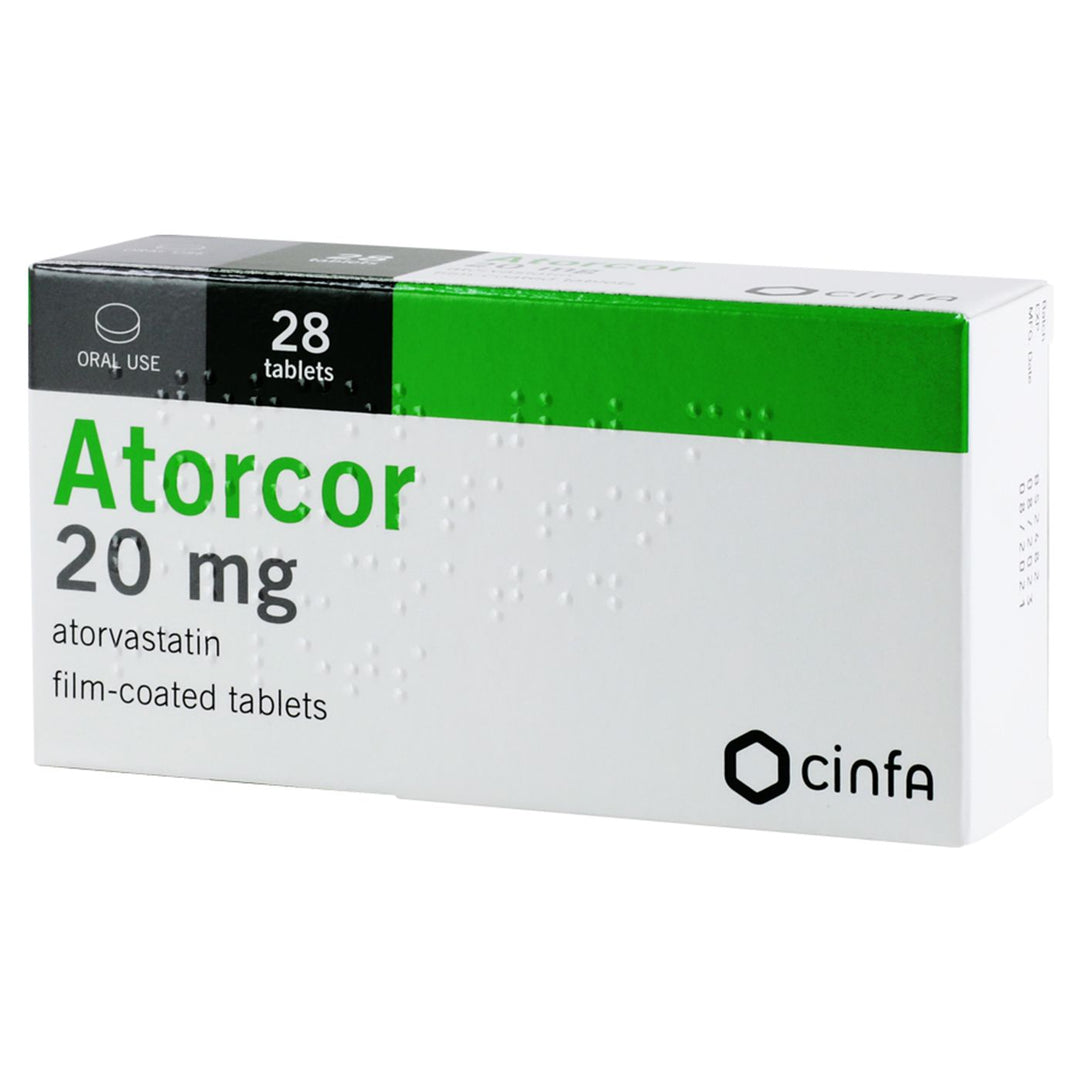 Atorcor Tablet 20 Mg 28 PC | Kulud Pharmacy