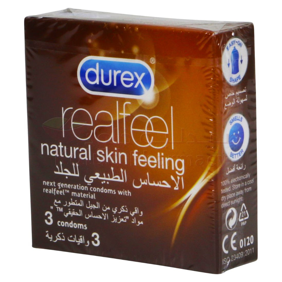 Durex Real Feel Condom 3 PC | Kulud Pharmacy