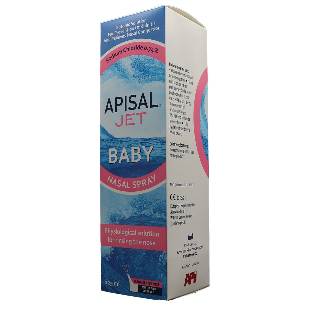 Apisal Jet Baby Nasal Spray 125 ML | Kulud Pharmacy