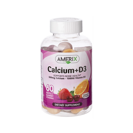 Amerix Calcium & Vitamin D3 Gummy 60 PC | Kulud Pharmacy