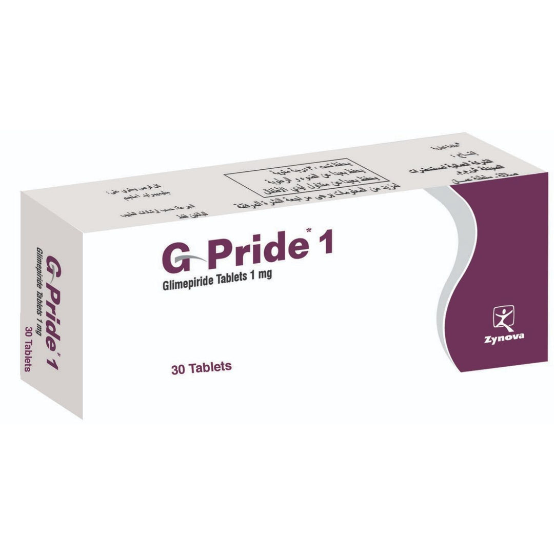 G Pride Tablet 1 Mg 30 PC | Kulud Pharmacy