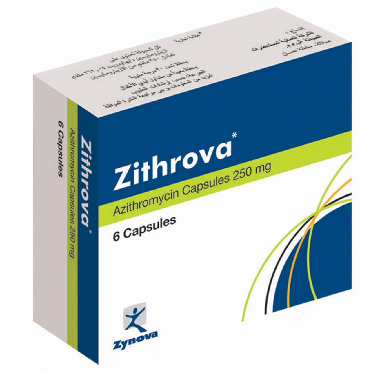 Zithrova Capsule 250 Mg 6 PC | Kulud Pharmacy