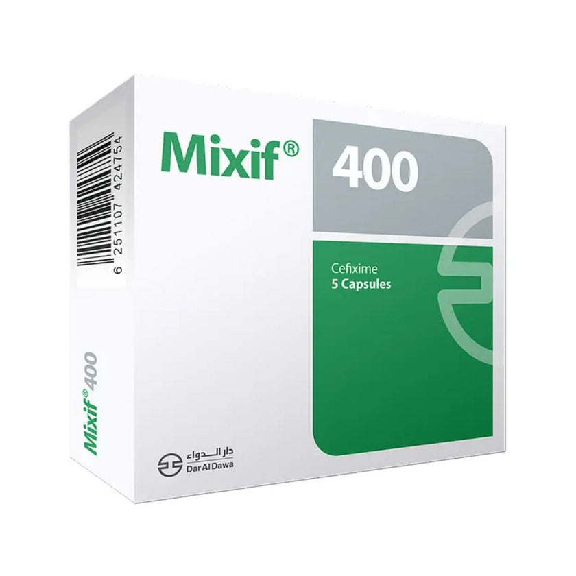 Mixif 400 Mg (C.I 2) 5CAP | Kulud Pharmacy