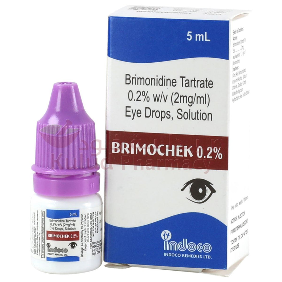 Brimochek Eye Drops 2 Ml 5 BT | Kulud Pharmacy