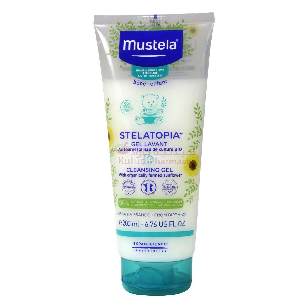 Mustela Stelatopia Cleansing Gel 200 ML | Kulud Pharmacy