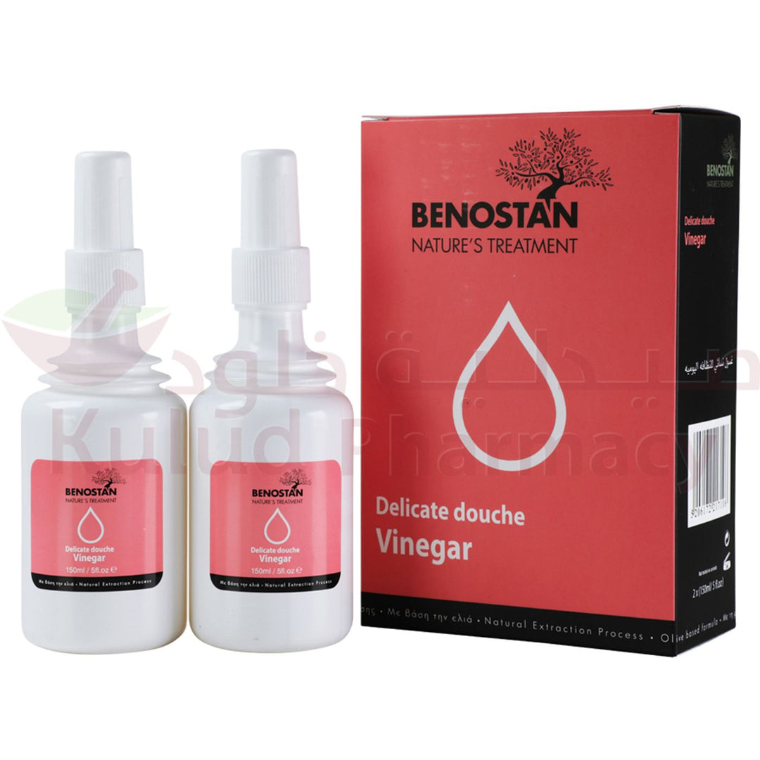 Benostan Vinegar Douch Femine Wash 150 ML | Kulud Pharmacy