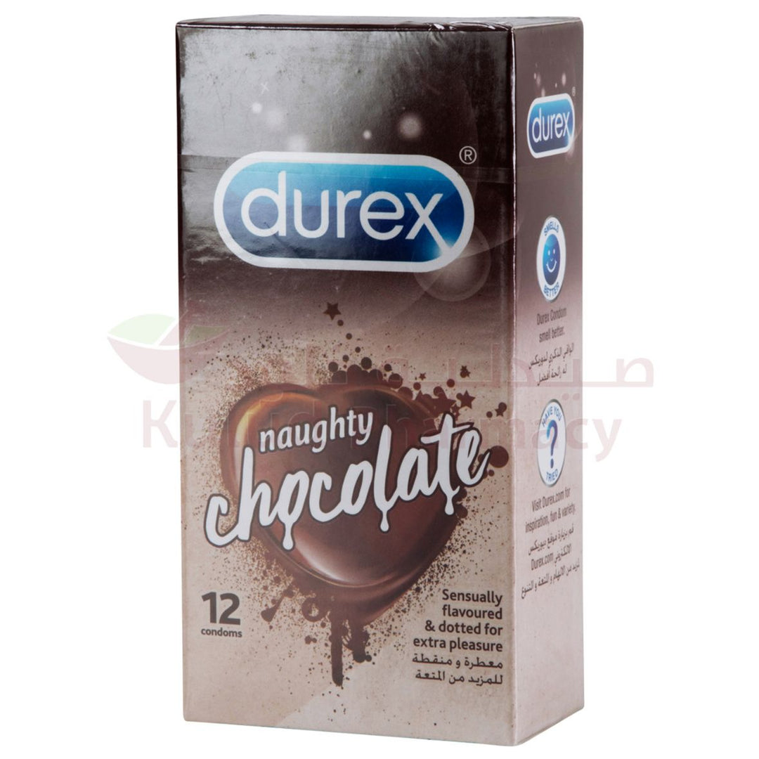 Durex Naughty Chocolate Condom 12 PC | Kulud Pharmacy