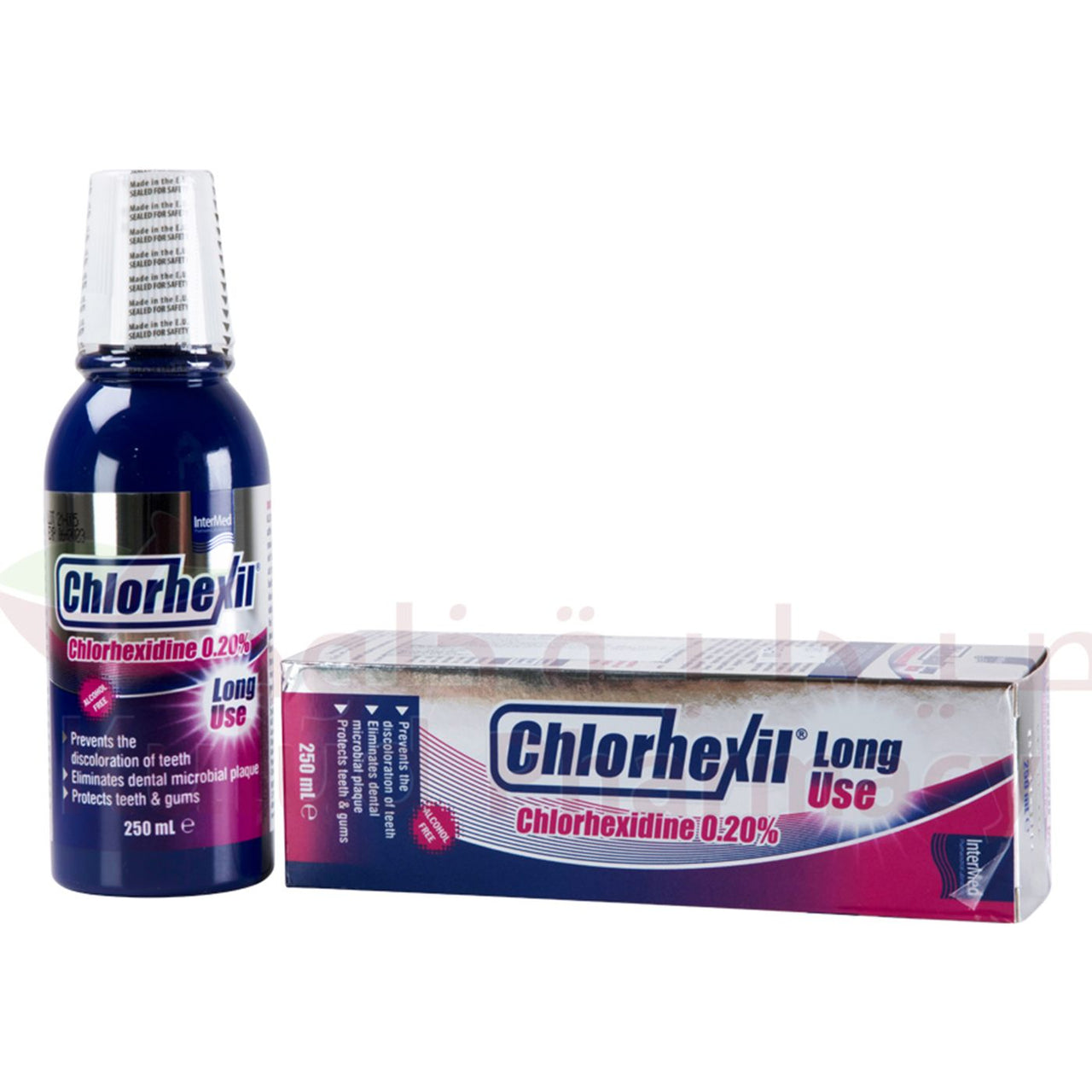 Chlorhexil Long Use Mouth Wash 0.2 % 250 ML | Kulud Pharmacy