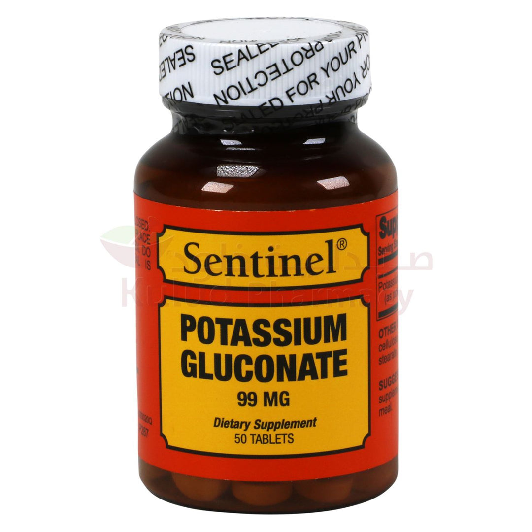 Sentinel Potassium Gluconate Tablet 99 Mg 50 PC | Kulud Pharmacy