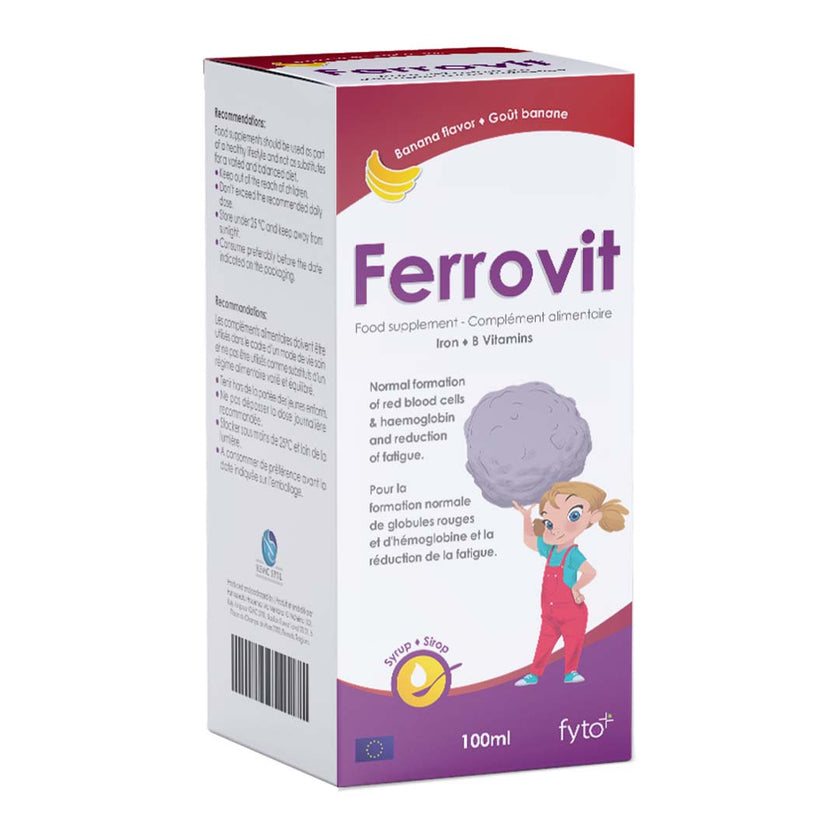 Ferrovit Syrup 100mL | Kulud Pharmacy