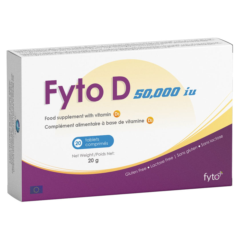Fyto D Tablet 50000 I.U 20 PC | Kulud Pharmacy