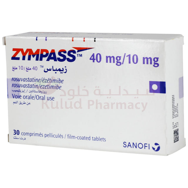 Zympass Tablet 40/10 Mg 30 PC | Kulud Pharmacy