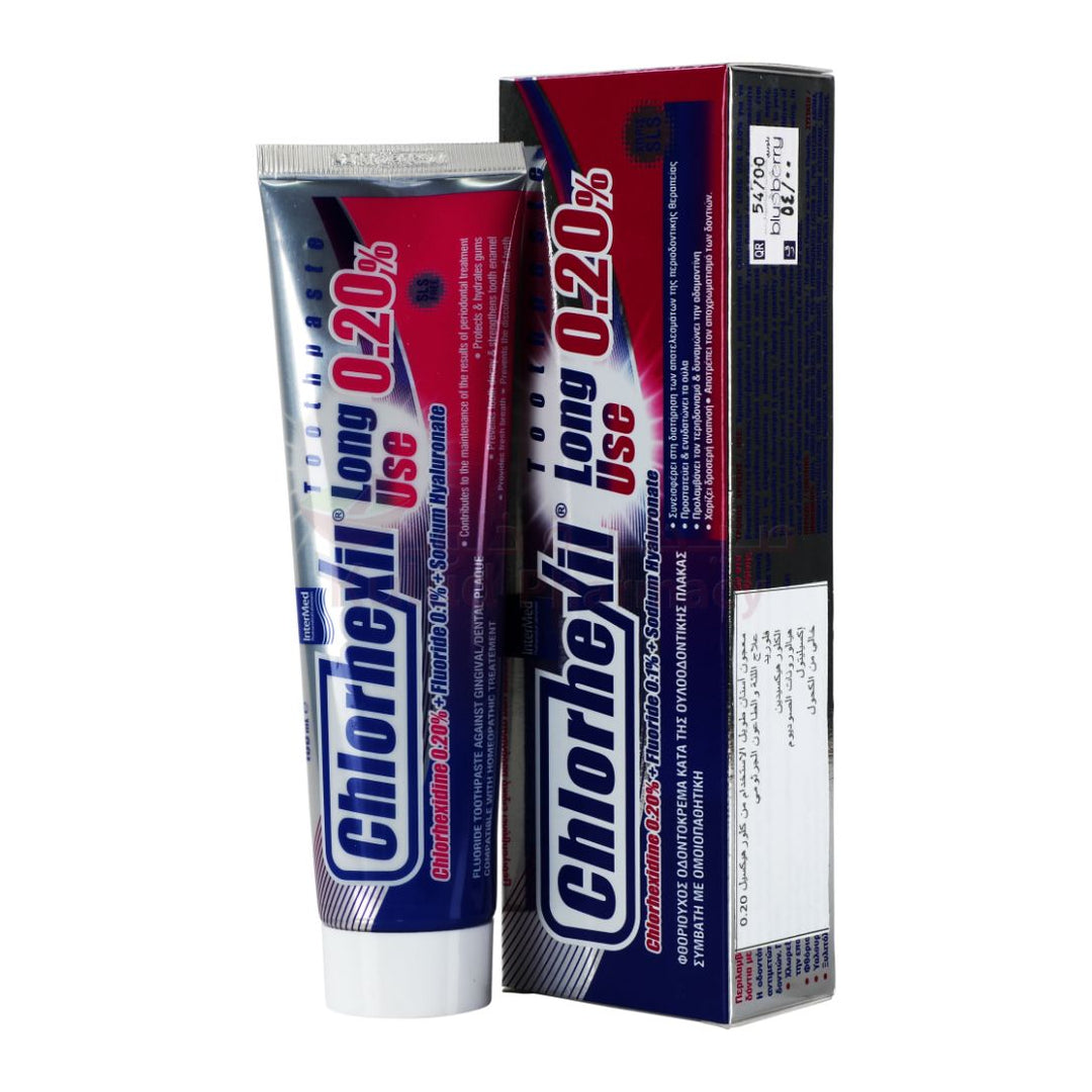 Chlorhexil Long Use Toothpaste 0.2 % 100 ML | Kulud Pharmacy
