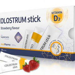 Colostrum Stick Strawberry Flavour Stick 30 PC | Kulud Pharmacy