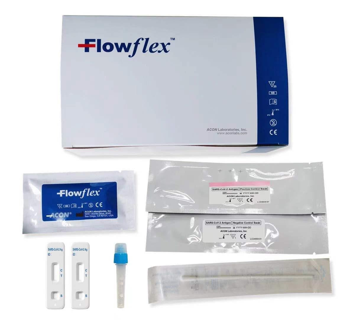 Flowflex Sars Cov 2 Antigen Rapid Test Kit 25 PA | Kulud Pharmacy