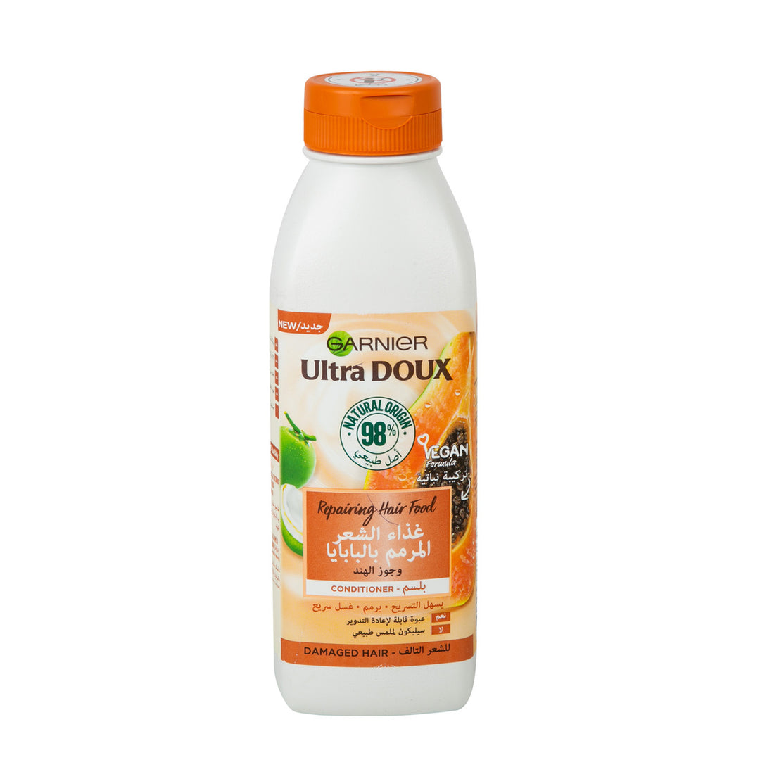 Garnier Ultra Doux Repairing Food Papaya & Coconut Hair Conditioner 350 ...