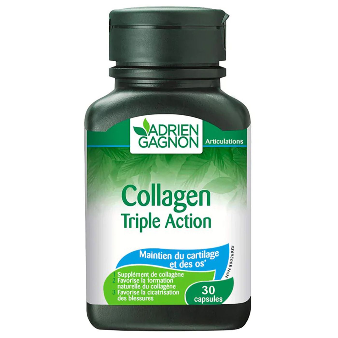 Adrien Gagnon Collagen Triple Action Capsule 30 CAP | Kulud Pharmacy