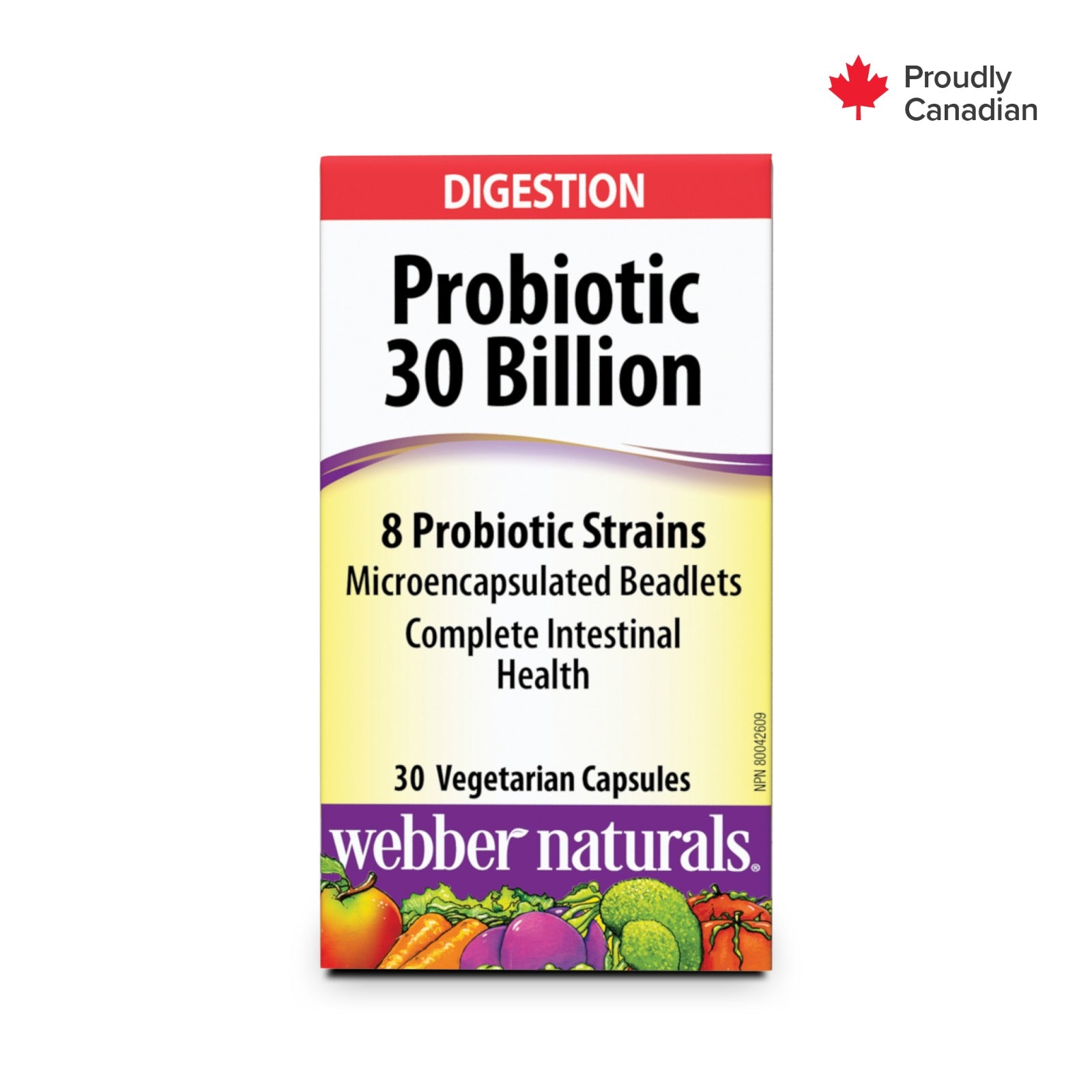Webber Natural'S Probiotic 30 Billion Capsule 30 CAP | Kulud Pharmacy