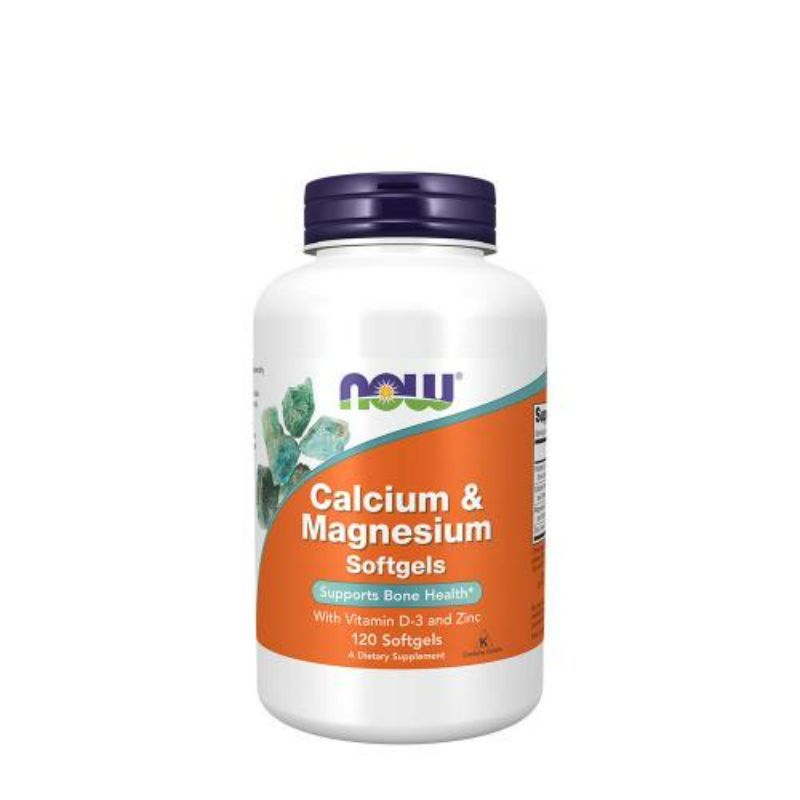 Now Calcium & Magnesium Softgels 120`S 120CAP | Kulud Pharmacy