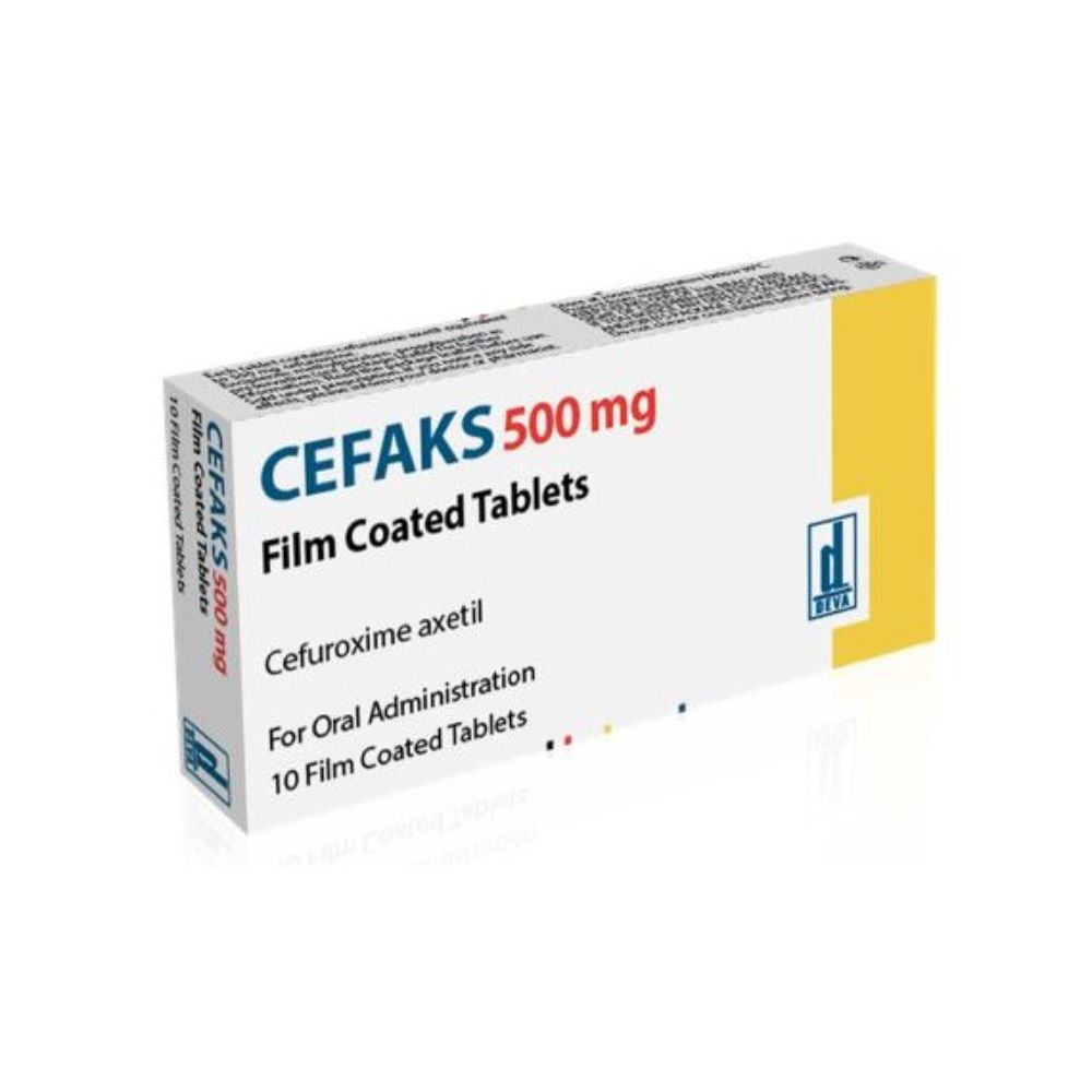 Cefaks 500Mg 10TAB | Kulud Pharmacy