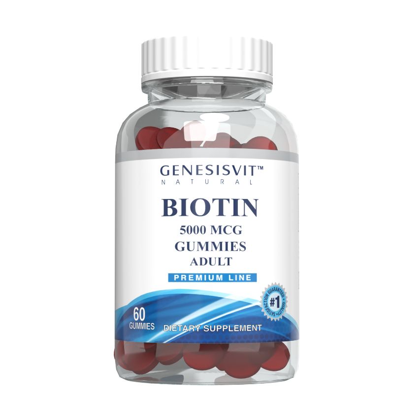 Genesisvit Biotin 5000 Mcg Gummies Adult 50PC | Kulud Pharmacy