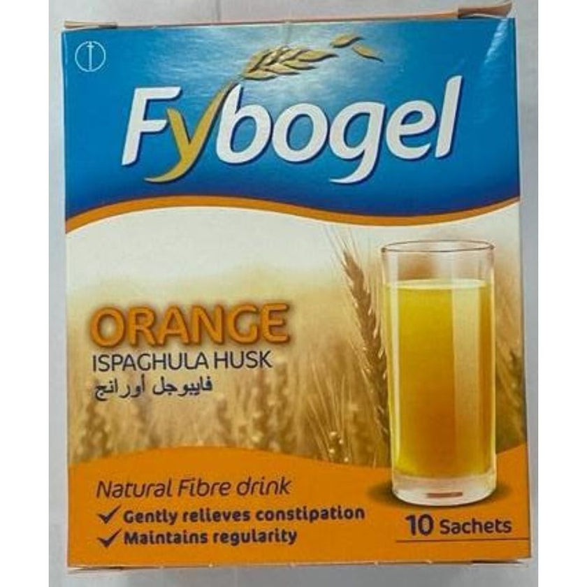 Fybogel Orange 10 Sachets 10PC | Kulud Pharmacy