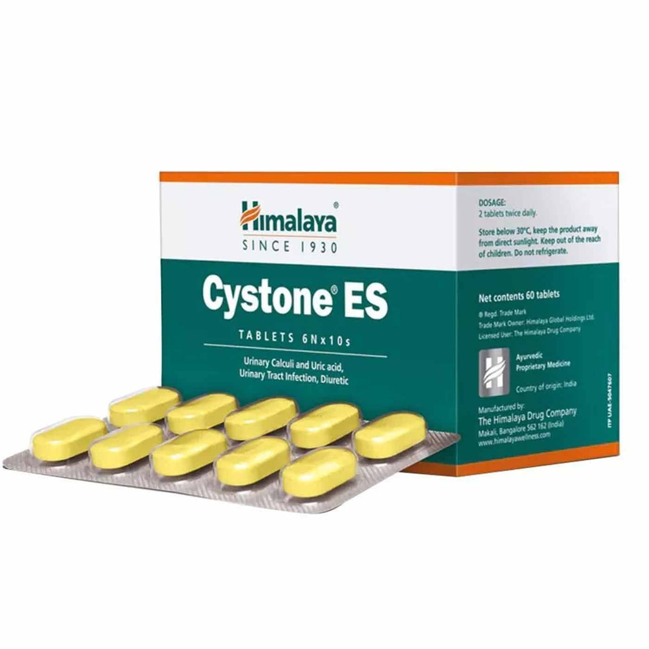 Himalaya Cystone Es 60TAB | Kulud Pharmacy