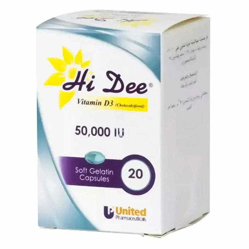 Hi Dee 50000 IU 20CAP | Kulud Pharmacy