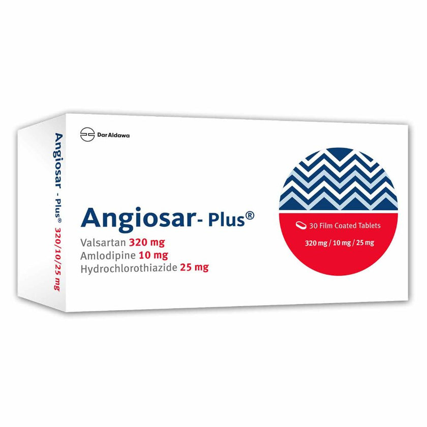 Angiosar Plus 320/10/25 30TAB | Kulud Pharmacy